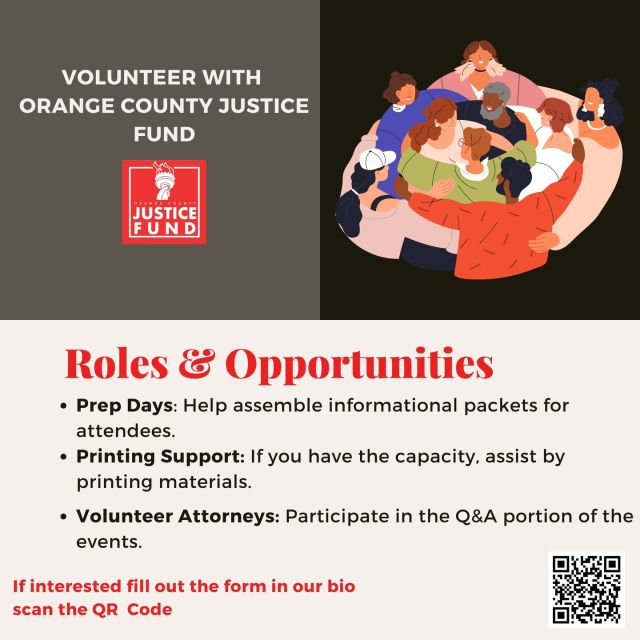 Contact - Orange County Justice Fund